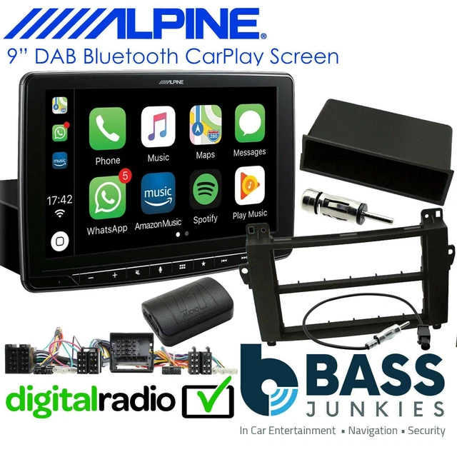 MERCEDES SPRINTER 2006 On Alpine 9” Screen DAB Bluetooth CarPlay ...