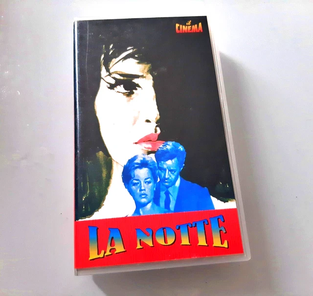 VHS LA NOTTE - Antonioni Marcello Mastroianni Monica Vitti Moreau 1961 ...