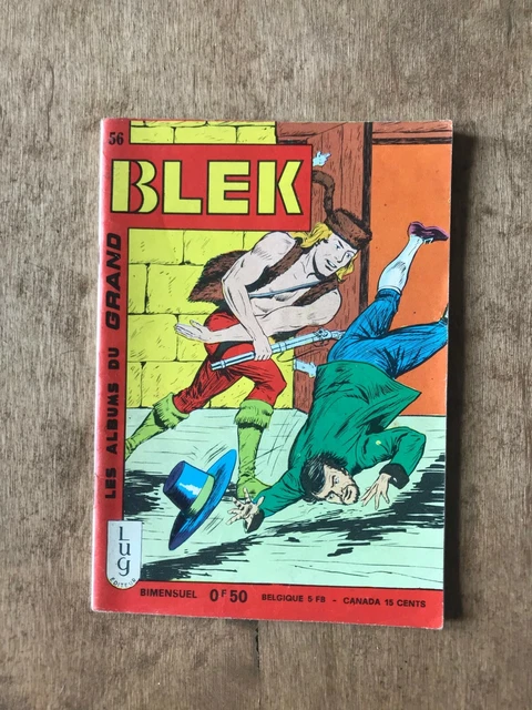 BANDE DESSINÉE ANCIENNE Les albums du grand Blek numéro 56 EUR 12,00 - PicClick FR