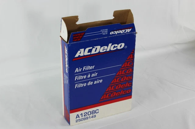 NEW OPEN BOX Acdelco Car Air Filter A1208C 25099149 Ac Delco As Is ...