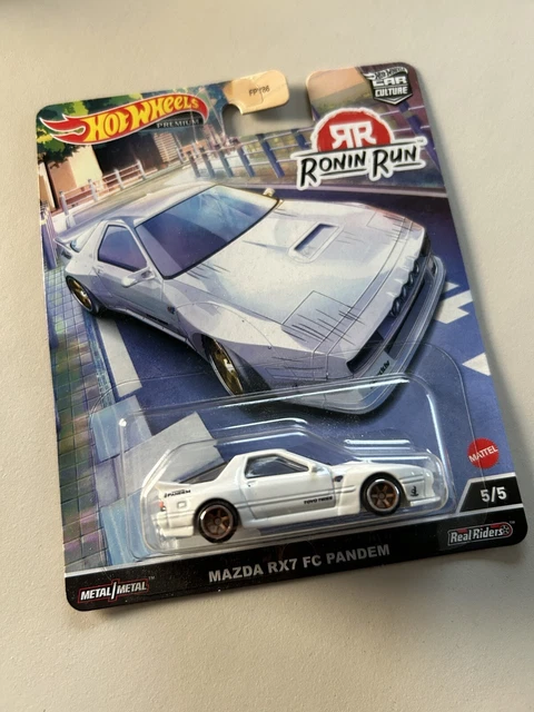 HOT WHEELS PREMIUM Mazda RX7 FC Pandem Ronin Run Real Riders EUR 11,00 ...