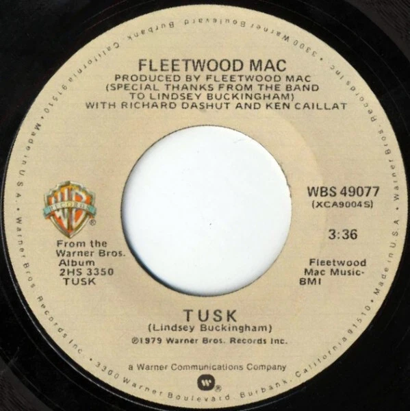FLEETWOOD MAC - Tusk / Never Make Me Cry (7", Single, Styrène, Ter) EUR ...