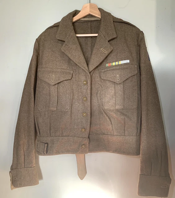 VINTAGE CAPTAIN ROYAL Army Medical Corps Battledress Jacket 1949 ...