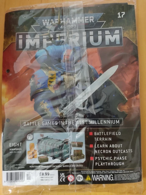 WARHAMMER 40K IMPERIUM Magazine Issue 17 Munitorum Armoured Container ...