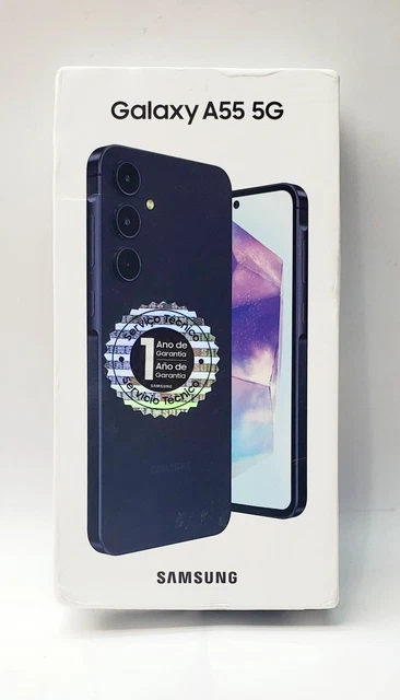 SAMSUNG GALAXY A55 5G SM-A556E/DS 256 GB 8 GB Doble SIM GSM Desbloqueado 6.6" AZUL. EUR 323,64 ...
