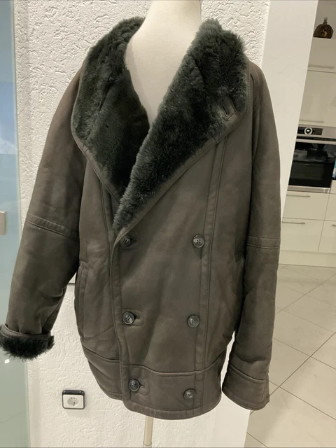 KAPRAUN MONZA HOCHWERTIGER Herren Lammfelljacke WILDLEDER Gr.54/2XL EUR 50,00 - PicClick DE