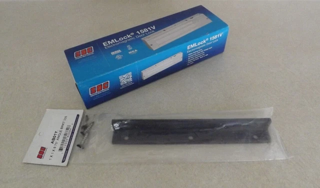 NEW SDC EMLOCK 1581V ELECTROMAGNETIC DOOR LOCK 650LBS 1581YDB BLACK ...