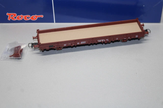 ROCO 66610-14 2-ACHSER Stake Wagon Ks Dr Gauge H0 Boxed £30.20 ...