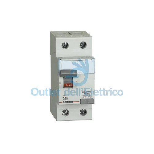 BTICINO DIFFERENTIAL PURE AC 2P 25A 30MA G723AC25 Circuit Breaker $290.86 - PicClick AU