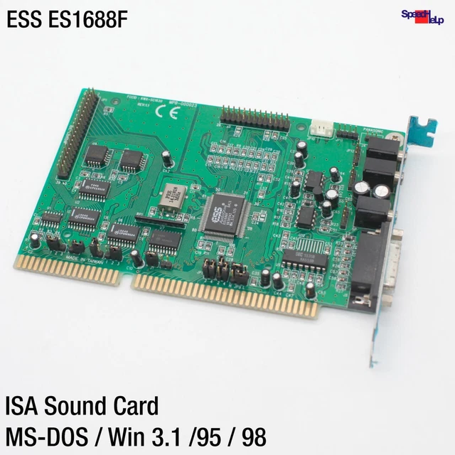 FORMOSA MPB-000023 ESS ES1688F Isa 16-BIT Son Carte Card Jumper KXW ...