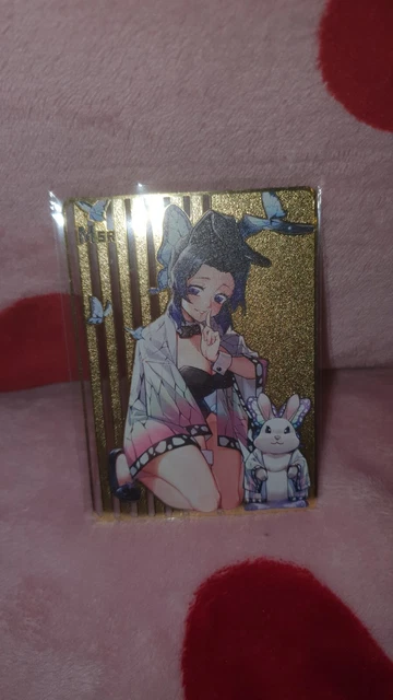 GODDESS STORY: METAL GOLD CARD SHINOBU KOCHO DEMON SLAYER MSR EUR 25,45 - PicClick IT