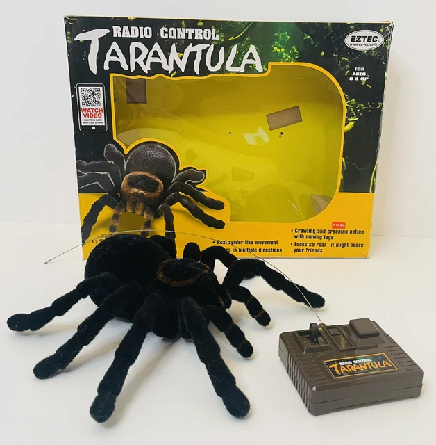 RADIO CONTROLLED TARANTULA Original Box- Eztec - In Box Remote Control ...