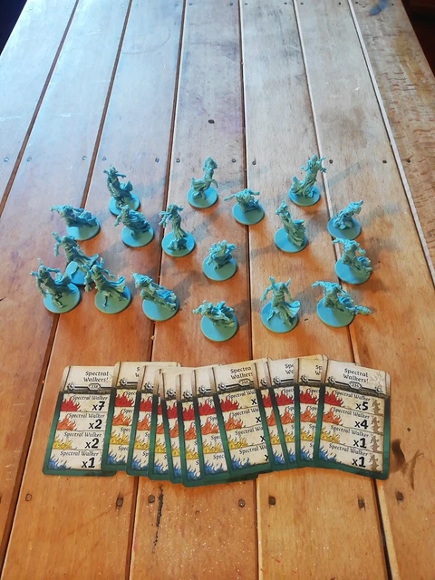 ZOMBICIDE SPECTRAL WALKERS. No Rest Black Plague Green Horde Horde Box ...