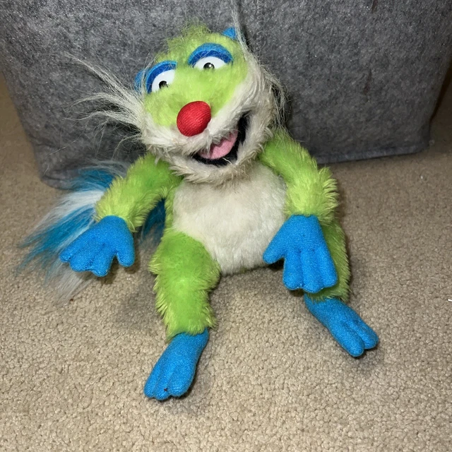 MATTEL JIM HENSON TREELO plush stuffed Bear In The Big Blue House ...