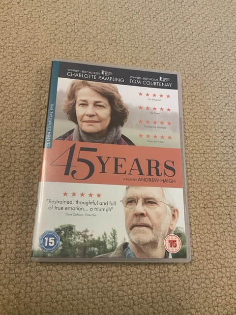 45 YEARS (DVD) Charlotte Rampling Tom Courtenay £1.81 - PicClick UK