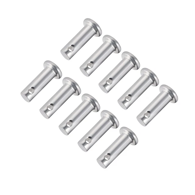 10X STECKBOLZEN BOLZEN Federstecker Splintbolzen Sicherungsbolzen ...