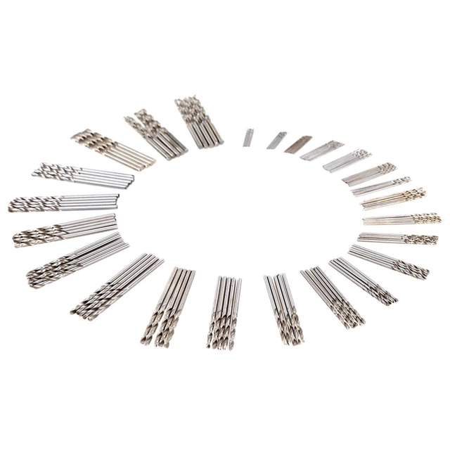 KIT DE FORET Mini de 150 pcs 0.4-3.2mm HSS Micro Precision Perceuse ...