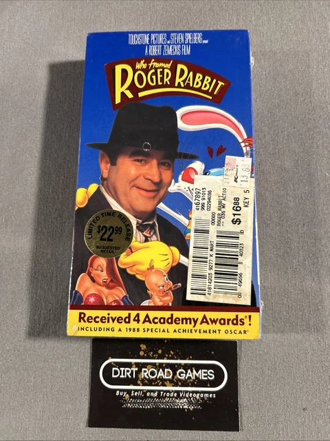 WHO FRAMED ROGER Rabbit (VHS 1997 Release) NEW FACTORY SEALED! K-Mart £ ...