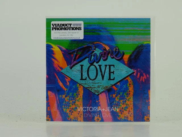 VICTORIA + JEAN DIVINE LOVE (D21) 1 Track Promo CD Single including ...