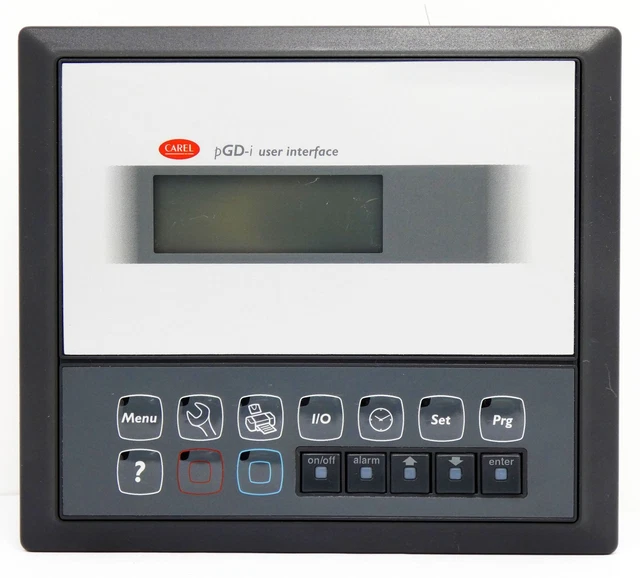 CAREL PGD-I USER interface PGD0000I00 Rev. 1.026 Graphic Display -used ...