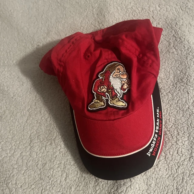 WALT DISNEY GRUMPY Dwarf Adult 100% Cotton Dwarfs Fear Me, Women Want ...