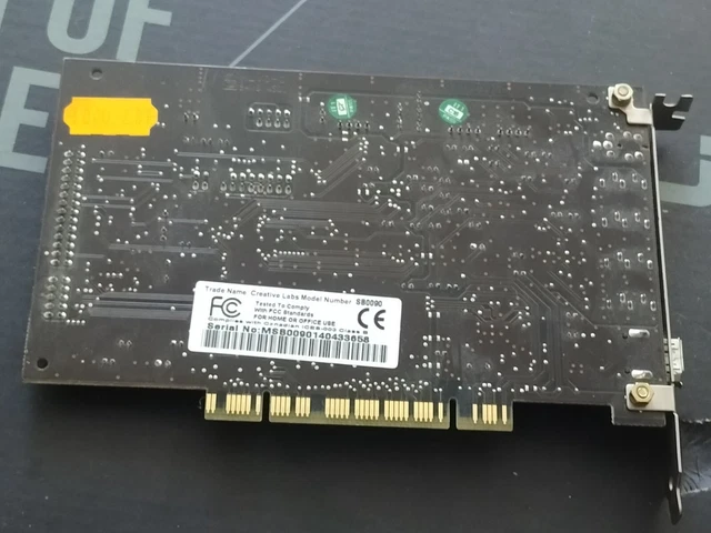 CREATIVE SOUND BLASTER Audigy Platinum SB0090 EUR 14,99 - PicClick FR