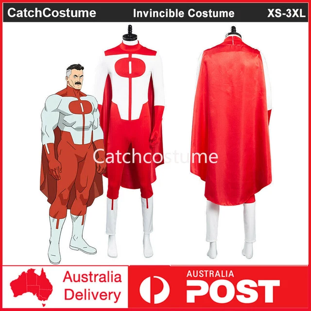 INVINCIBLE OMNI MAN Cosplay Costume Men Book Week Halloween Jumpsuit ...