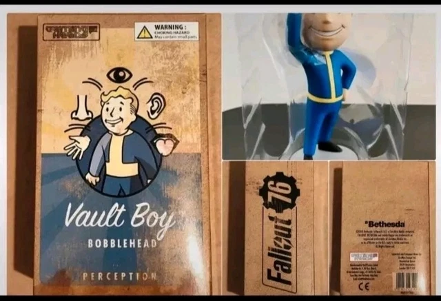FALLOUT 76 - Official Vault Boy 5" Bobblehead - PERCEPTION - £13.95 ...