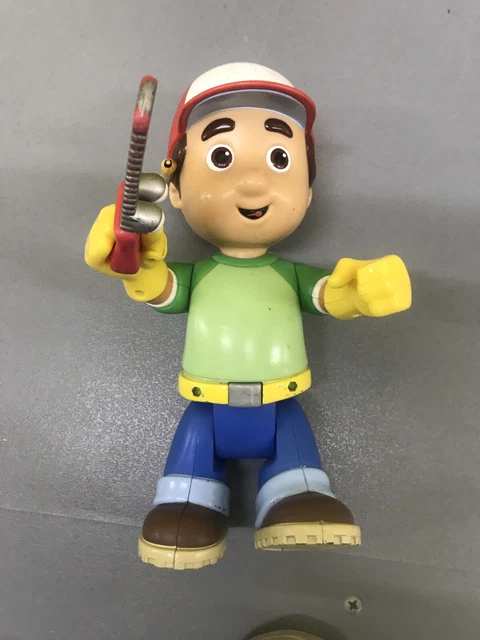 DISNEY MATTEL TALKING Handy Manny Toy Figure 2007 28cm Working With ...