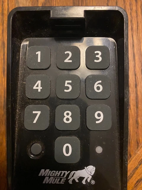TECLADO DIGITAL INALÁMBRICO Programable 25 Códigos Mighty Mule MMK200 ...