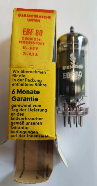 EBF 80 VON SIEMENS *Röhre *Tube *Valve EUR 5,00 - PicClick DE