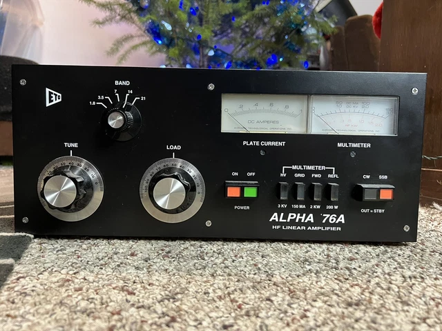ETO ALPHA 76A Linear Amplifier Ham Radio $2,000.00 - PicClick CA