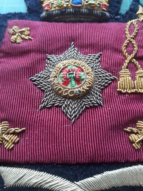 IRISH GUARDS COLOUR Sergeant Full Dress Rank Insignia British Army ...