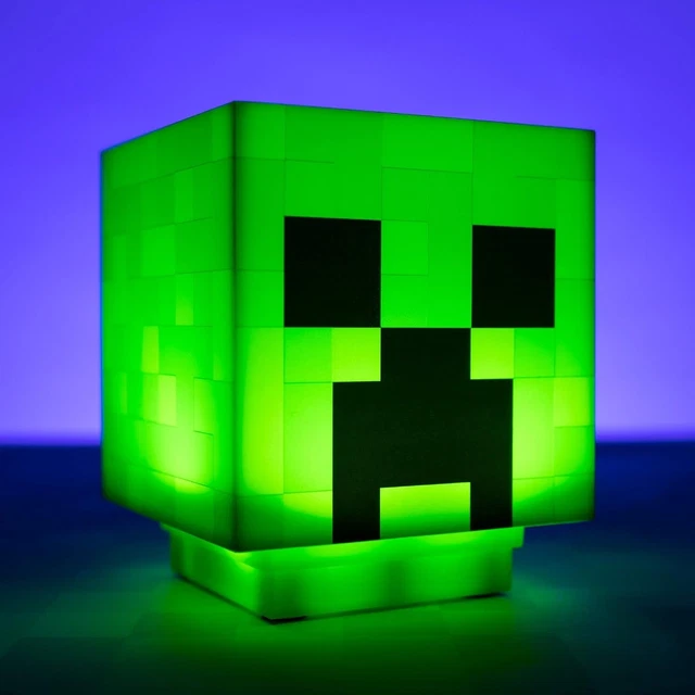 MINECRAFT CREEPER LIGHT Official Creeper Sounds Battery Powered NEW £11 ...