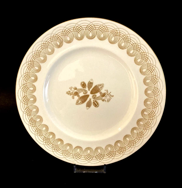 WEDGWOOD ERIC RAVILIOUS Coronation Gold Persephone Plate - 1953 £65.00 ...