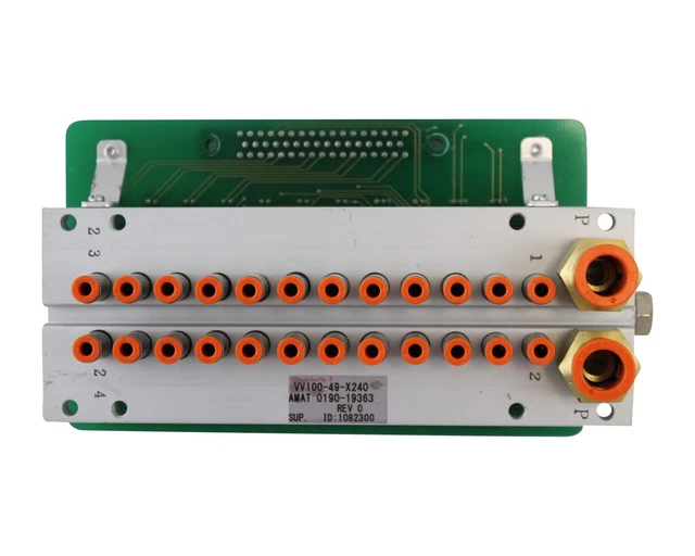 AMAT APPLIED MATERIALS 0190-19363 Manifold 24 Slot Terminal Block Vv100 ...