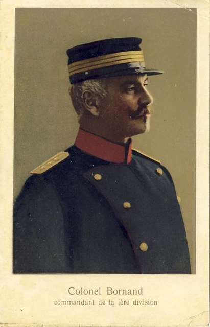 CPA MILITARIA SUISSE Colonel Bornand Commandant 1ère division (14164 ...