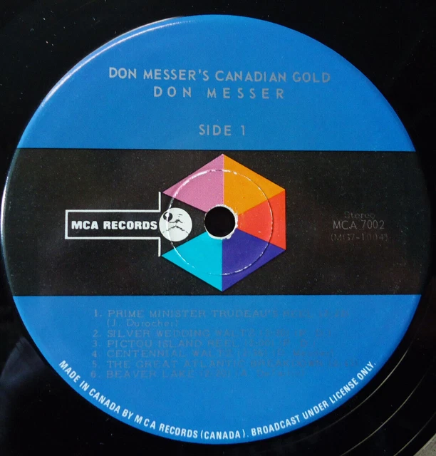 DON MESSER - Canadian Gold - Vintage Canada Pressing Vinyl LP $18.00 ...
