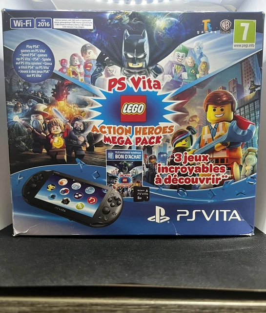 SONY PLAYSTATION VITA BOX MINT SCREEN PsVita Slim PCH-2016 32gb Charger ...