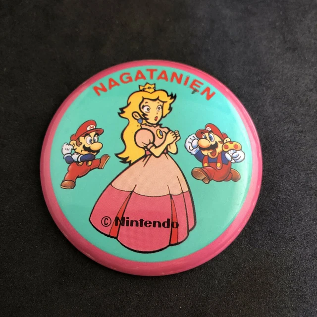 VINTAGE SUPER MARIO Bro. Princess Peach Nintendo x Nagatanien Novelty ...
