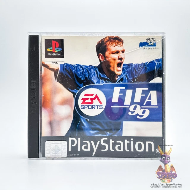 FIFA 99 BOBO VIERI 🔥 Sony Playstation 1 PS1 ITALIANO BLACK LABEL PAL ...
