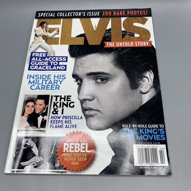 ELVIS PRESLEY THE UNTOLD STORY Special Collector's Issue 2018 Magazine ...