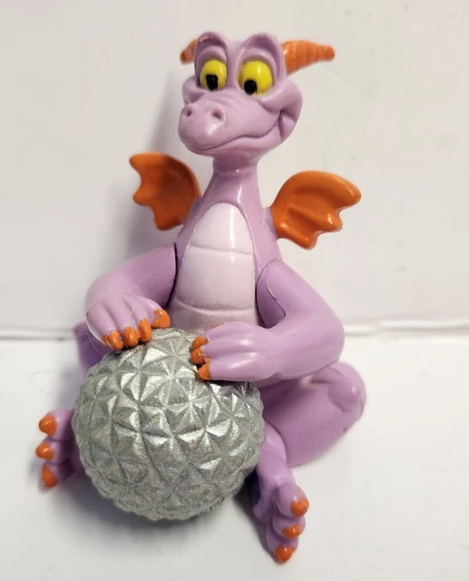 WALT DISNEY WORLD Epcot Center FIGMENT PVC Spaceship Earth Ball Figure ...