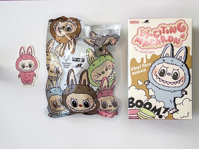 LABUBU - EXCITING Macaron Vinyl Face Blind Box - Lychee Berry EUR 60,00 ...