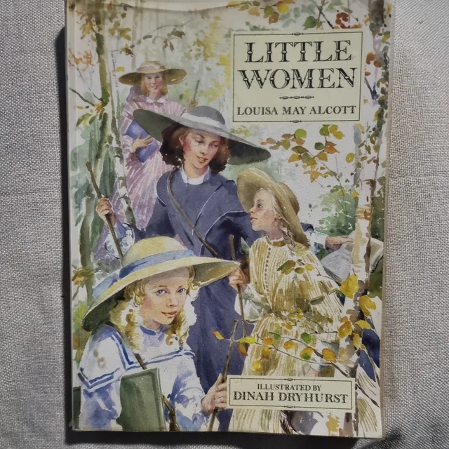 LITTLE WOMEN LOUISA May Alcott 1992 Large Book Illustrated By Dinah ...