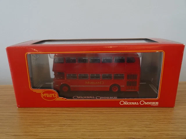 CORGI OOC MIDLAND Red Bmmo D9 Bus Model Om45601 1:76 £17.39 - PicClick UK