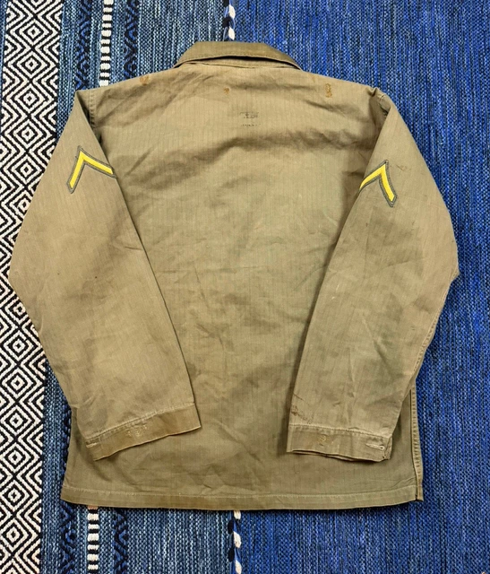 VINTAGE ARMY M-43 Jacket WW2 1940’s HBT Field Jacket £182.75 - PicClick UK