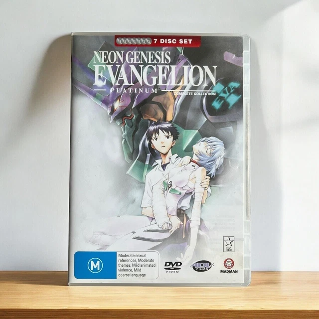 NEON GENESIS EVANGELION Platinum Complete Collection DVD 7 Disc Set ...