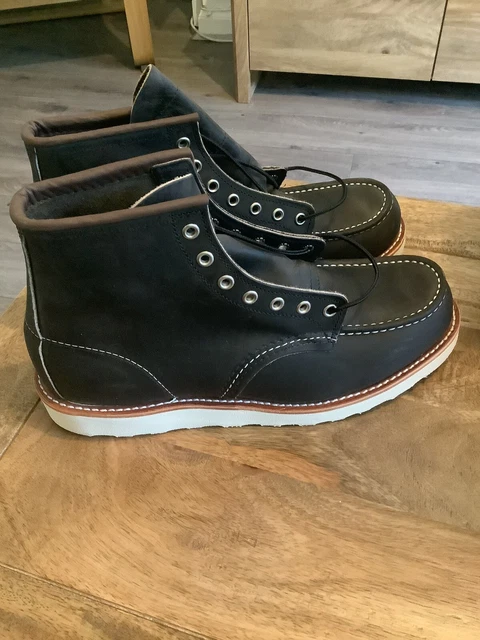 RED WING MOC toe boots 9 £170.00 - PicClick UK