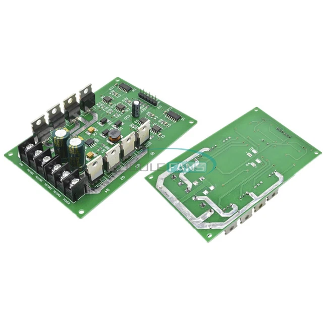 15A DUAL MOTOR Driver Board Module H-bridge DC MOSFET IRF3205 Peak 30A ...